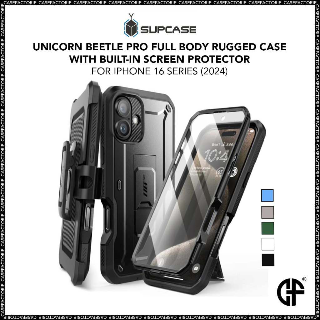 SUPCASE Unicorn Beetle Pro Full Body Rugged Case for iPhone 16 SERIES ...