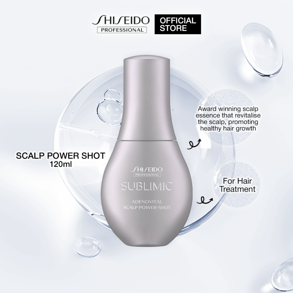 Shiseido Professional Sublimic Adenovital Scalp Power-Shot - 120ml ...