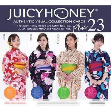 AVC Juicy Honey Collection Cards PLUS #23 Nagisa Koisei JULIA Suzume Mino Akaon Mitani 16-pack ...