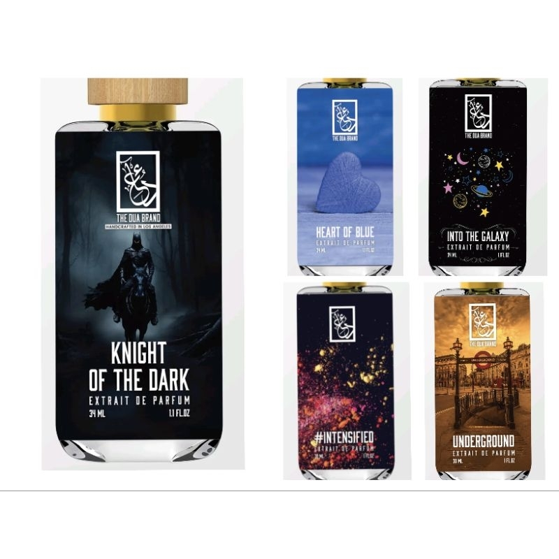 Dua Brand perfume: Knight of Dark Heart of Blue Intensified Underground ...