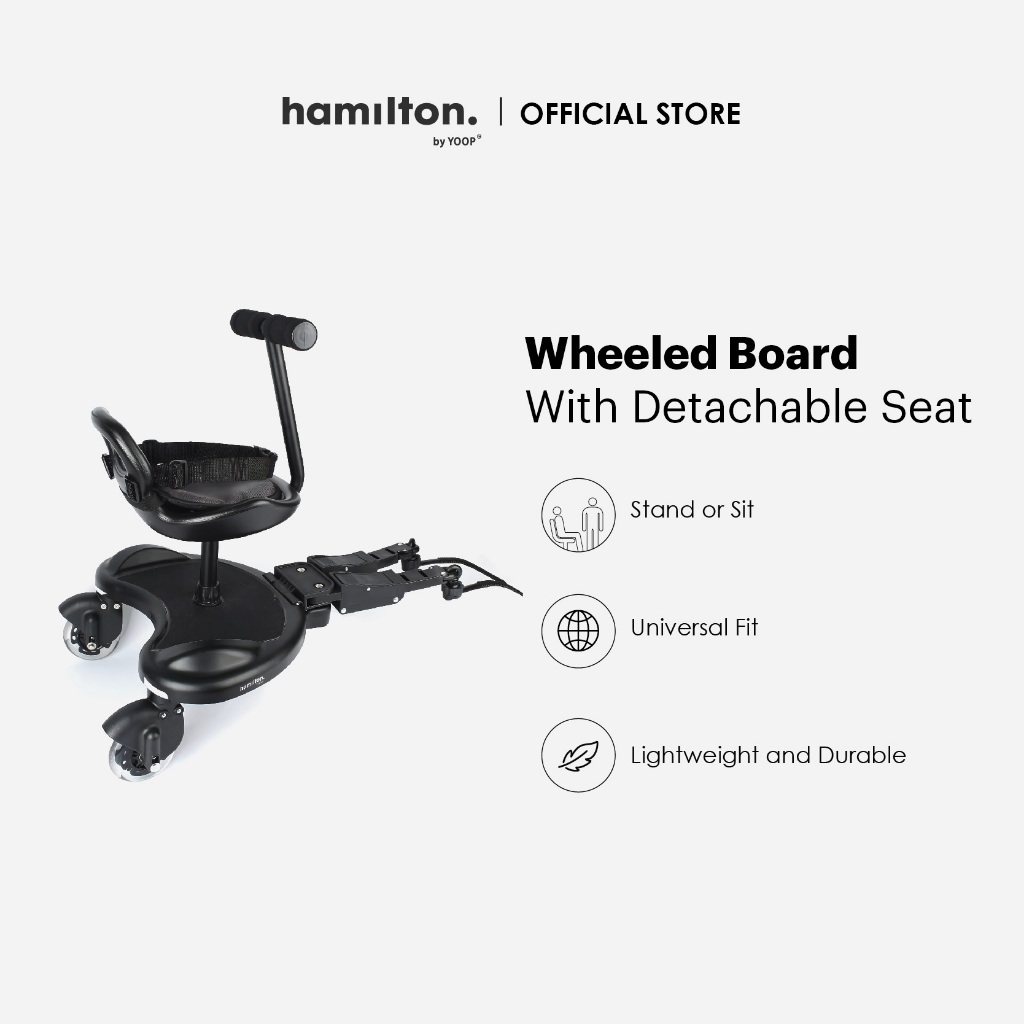 Hamilton Wheeled Board with Seat | Stroller Accessories | Shopee Singapore