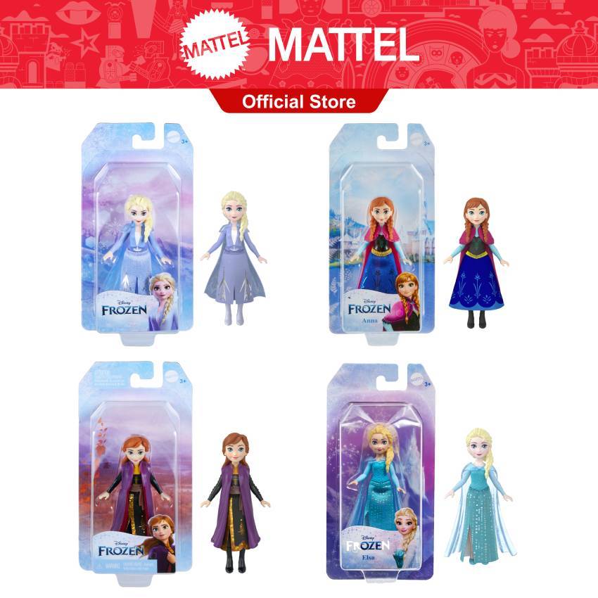 Disney Frozen Small Dolls, Collectible Disney Toys - Assorted | Shopee ...