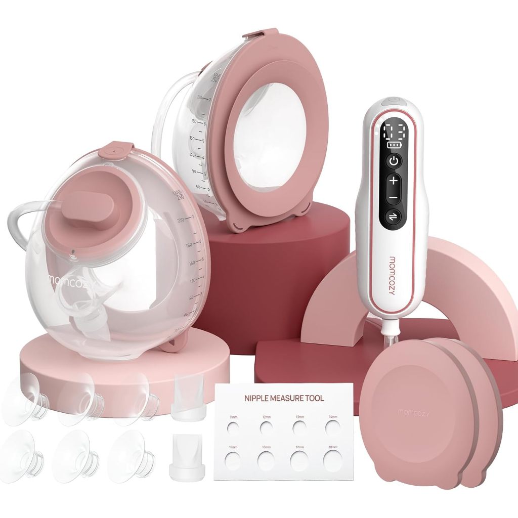 Momcozy Breast Pump V2 Pro Ultra-Lightweight Hands-Free & Pump with ...