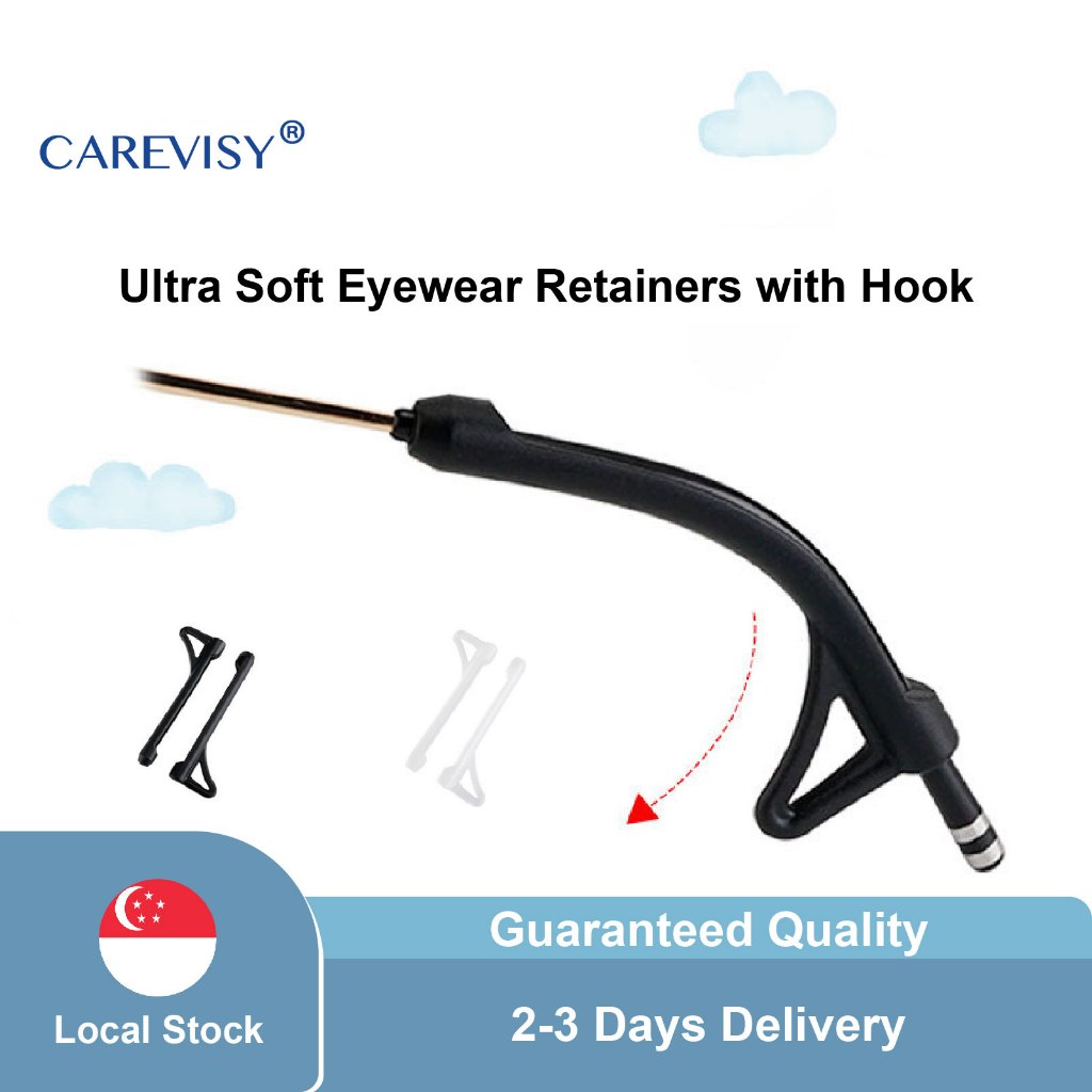 CAREVISY 2 pairs Sport Anti Slip Spectacle Hook Glasses Retainer ...
