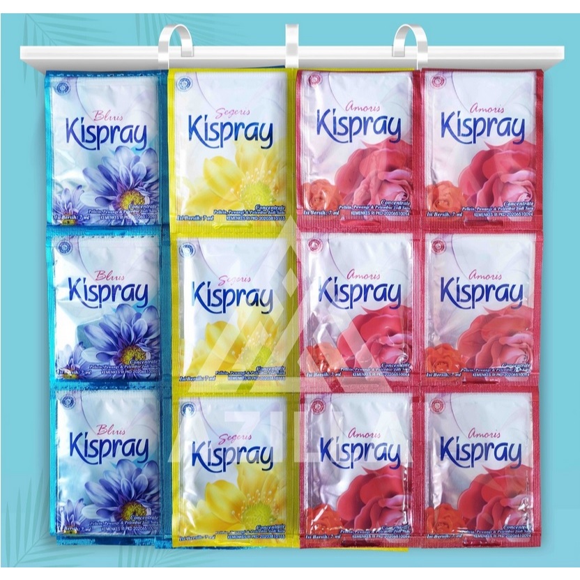 KISPRAY SACHET REFILL 10 ML X36 SACHET / KISPRAY IRONING AID / KISPRAY ...