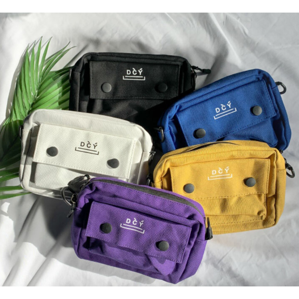 KOREA Running Man Bag (Mini Canvas Crossbody Bag 5 colors) | Shopee ...