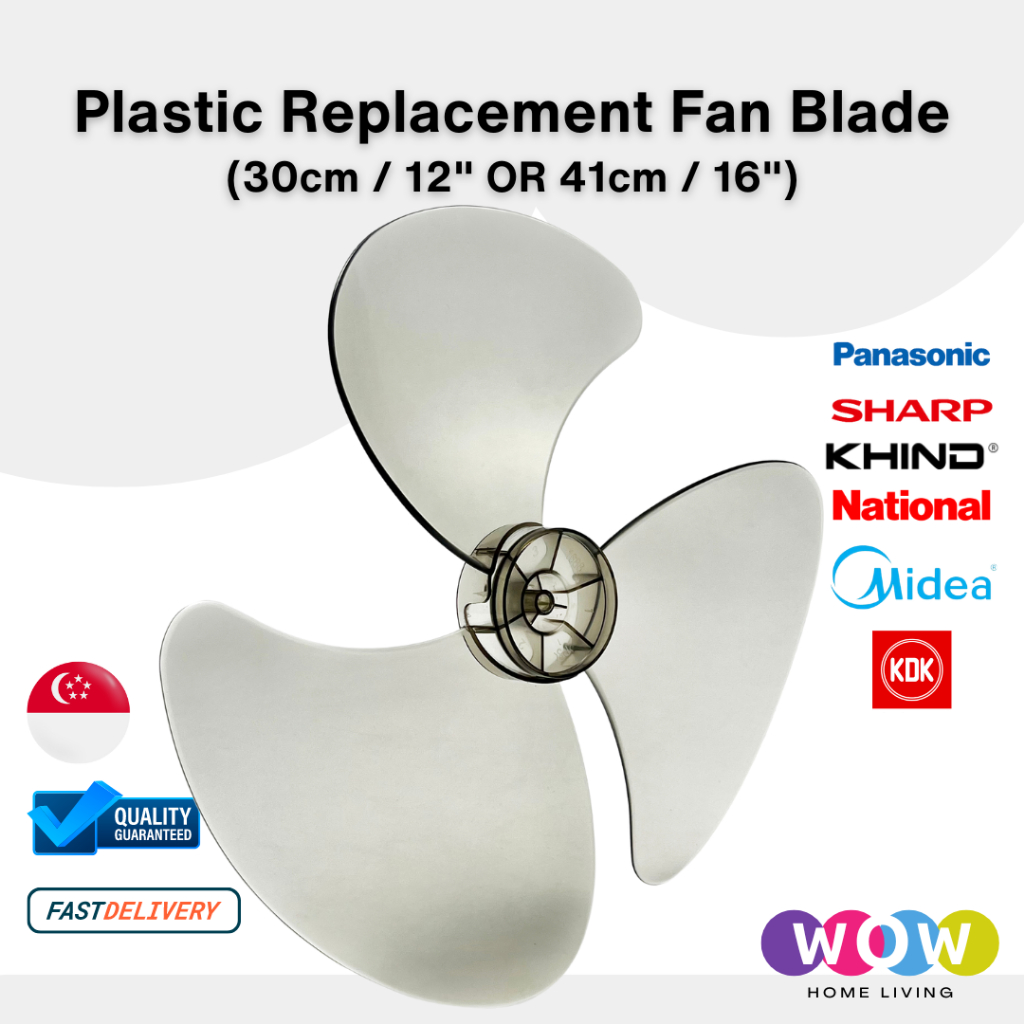 Universal Multi Fan Brand 12" / 16" Blade Replacement For Stand Fan ...