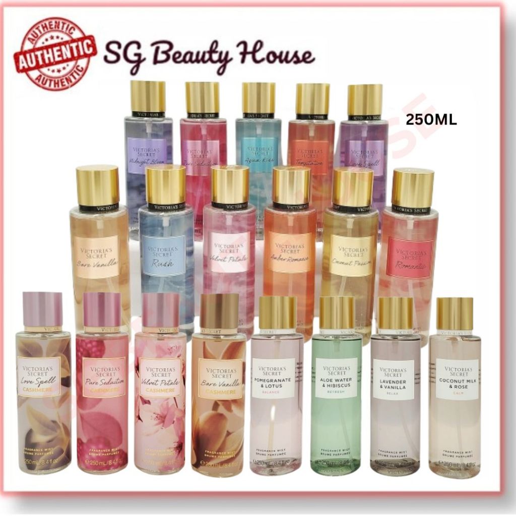 VICTORIA'S SECRET FRAGRANCE BODY MIST 250ML SPRAY | Shopee Singapore