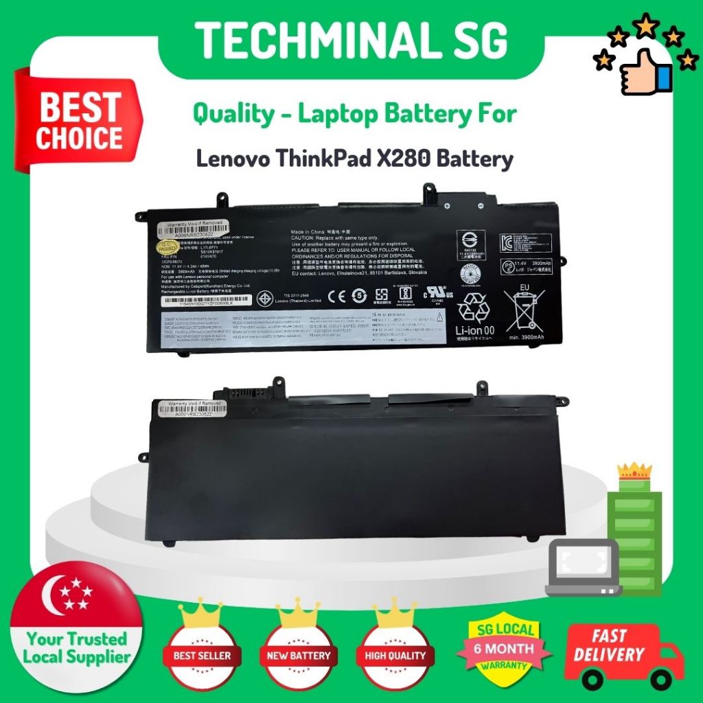 TECHMINAL - 01AV470 01AV471 L17L6P71 L17M6P71 L17C6P71 Battery ...