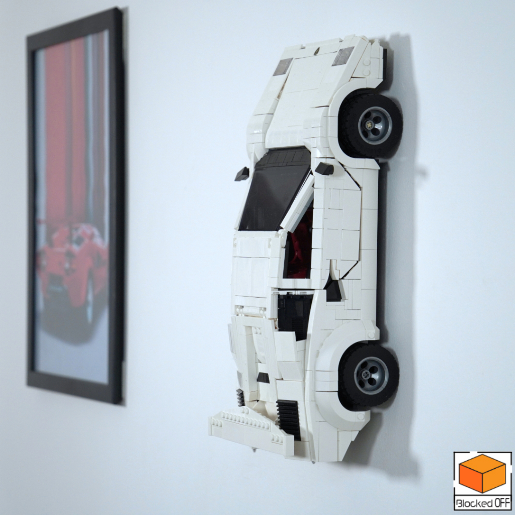 Flush Wall Mount For Lego Technic Lamborghini Countach 5000 (10337 ...