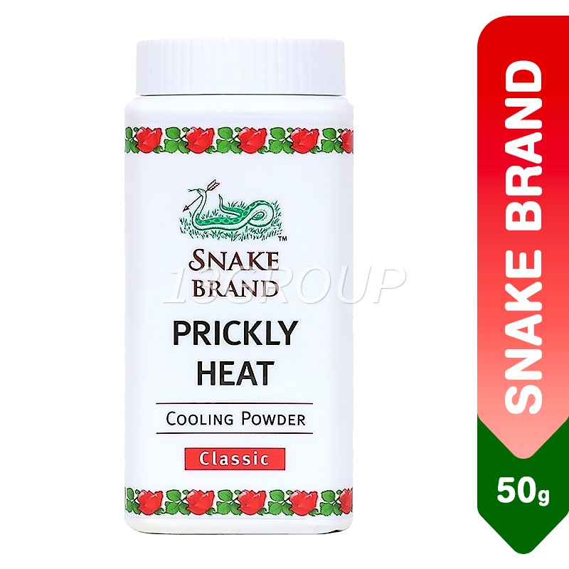 Snake Brand Classic Powder Prickly Heat, 50g | Shopee Singapore