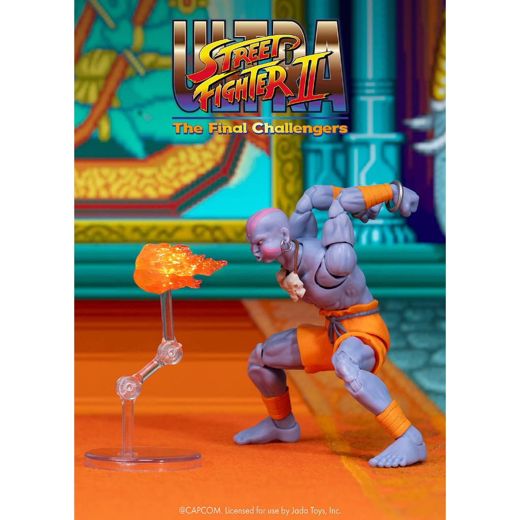 Jada Toys Ultra Street Fighter II: The Final Challengers - 6" Dhalsim ...
