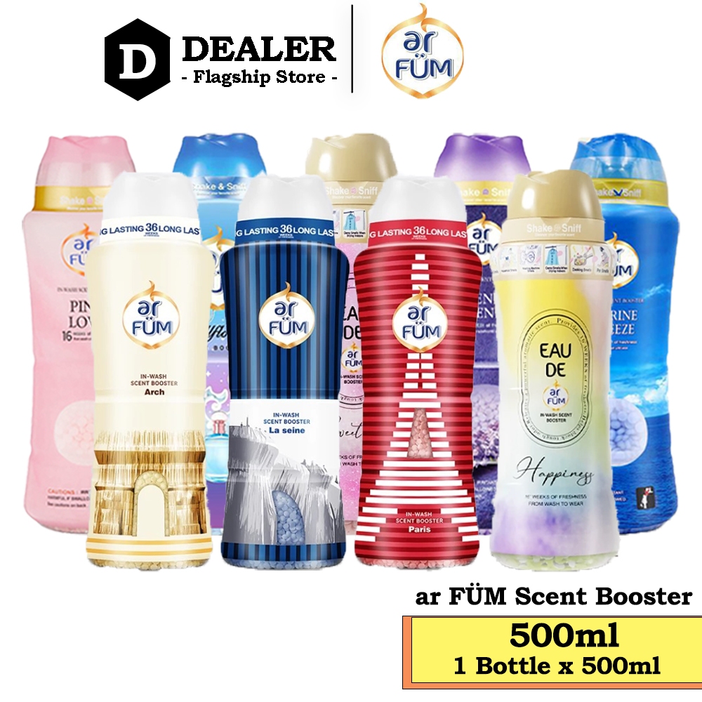 ar FÜM In-Wash Scent Booster Beads 500g x1 Bottle | Shopee Singapore