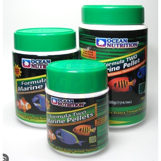 Ocean nutrition formula two 2 marine S small algae pellet (100g/400g ...