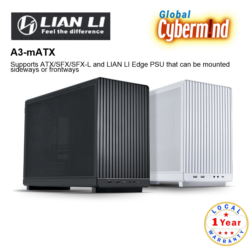 (Anniversary Sale) LIAN LI A3 mATX (Supports ATX/SFX/SFX-L and LIAN LI ...