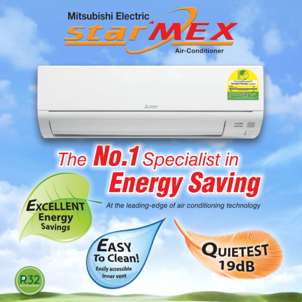 MITSUBISHI ELECTRIC Starmex R32 System 1 (Installation with Upgraded ...