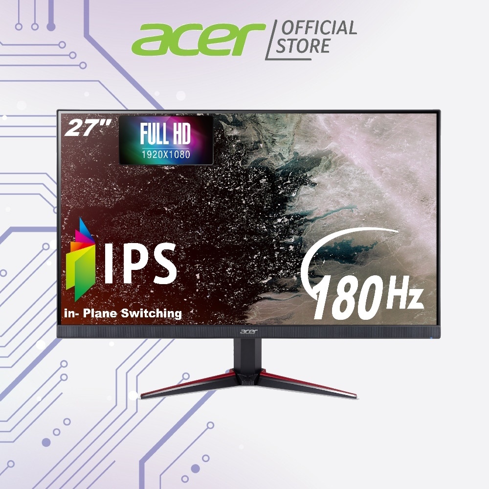 Acer Nitro VG270 M3 27-Inch FHD IPS Gaming Monitor with 180Hz Refresh ...