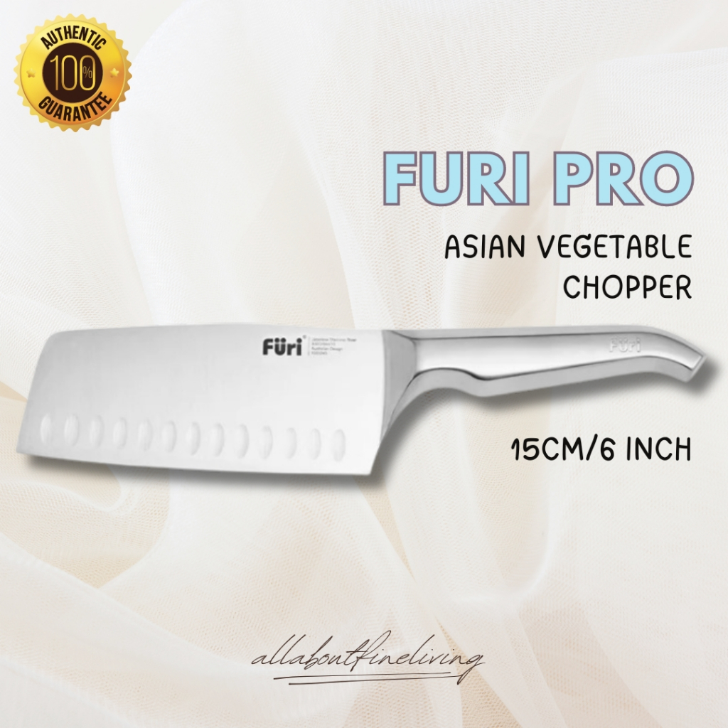 [SG] Furi Stainless Steel knife Asian Vegetable Chopper 15cm [Authentic ...