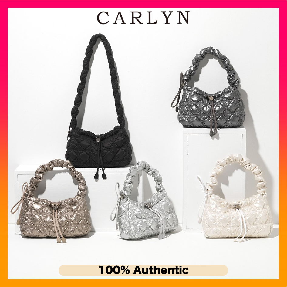 [Celebrity's PICK] CARLYN Joy Bag 3Way Quilting Drawstring Bag - 5 ...