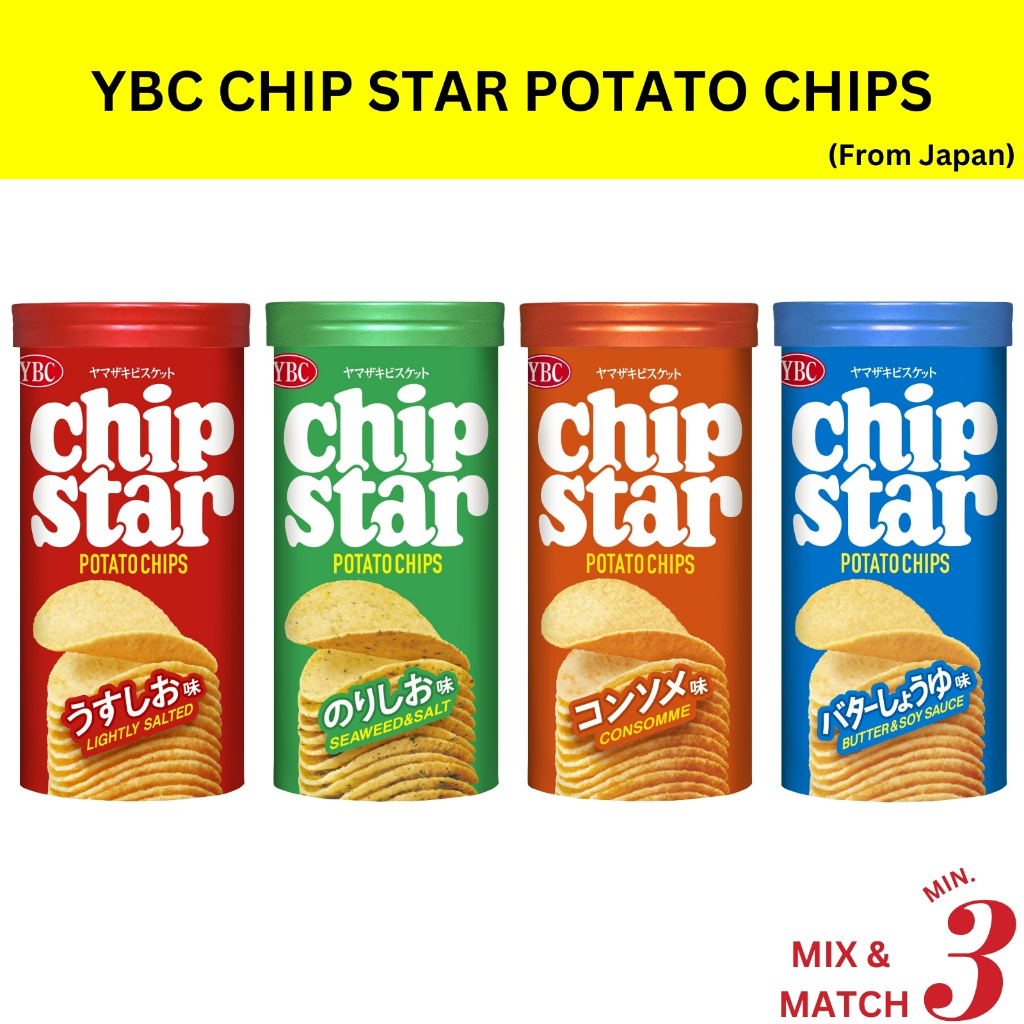 YBC Chip Star Potato Chips (from Japan) | Shopee Singapore