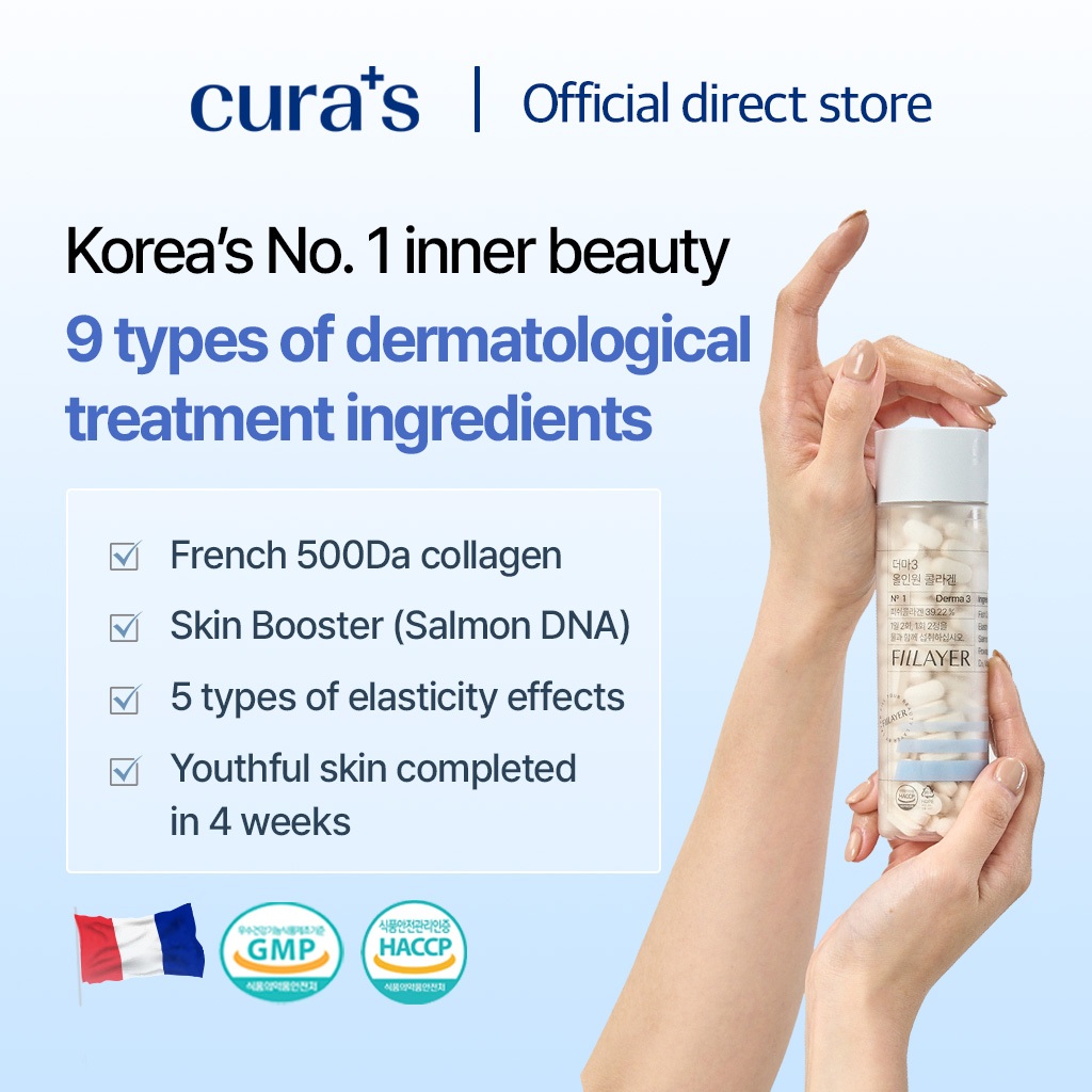 [CURA-S] Derma3 all in one collagen(640mg*120tablet) | Shopee Singapore