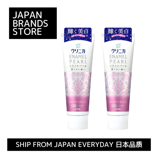 [Ship from Japan Direct] CLINICA Enamel Pearl Toothpaste White Floral ...