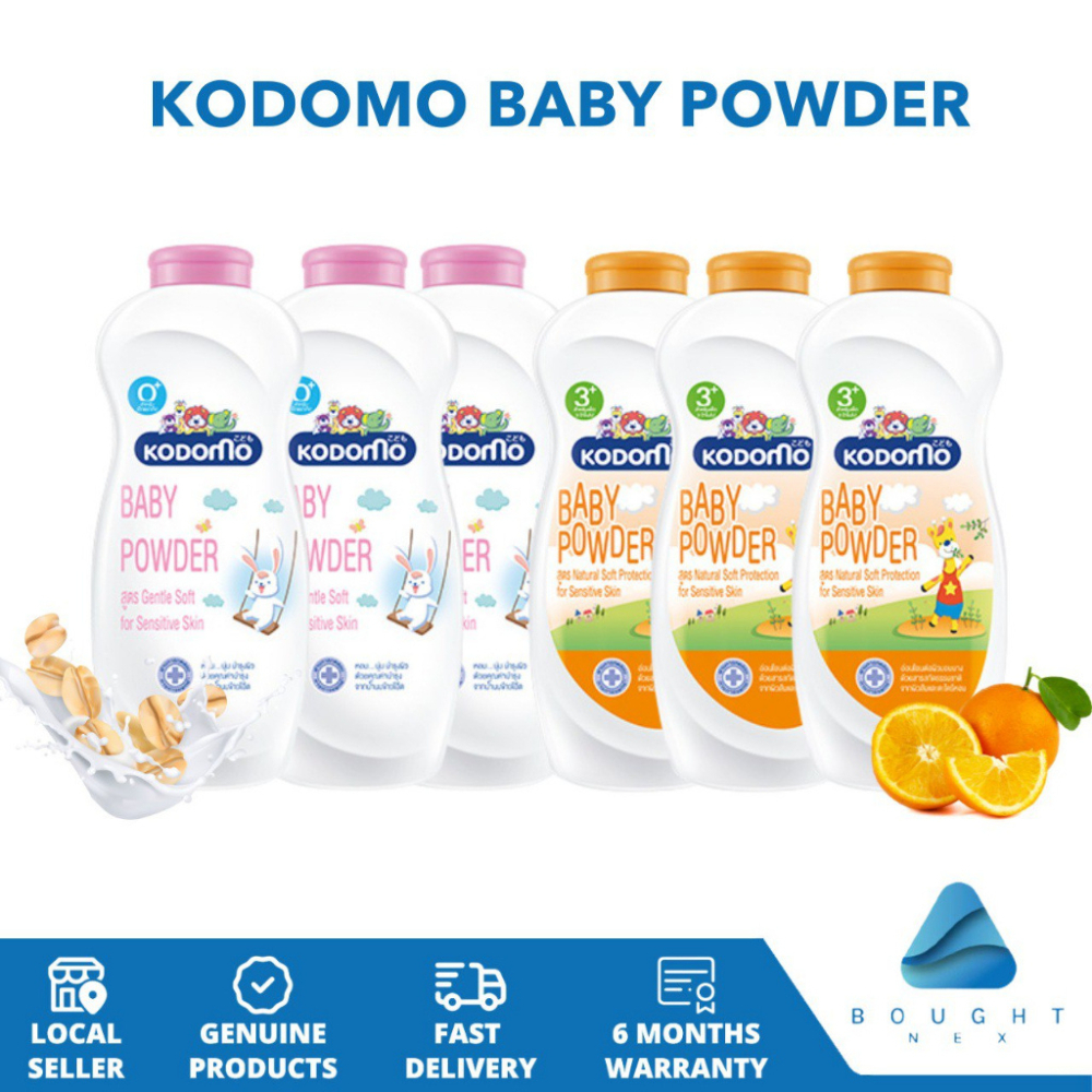 KODOMO Baby Powder - Gentle, Safe for Sensitive Skin, Ideal for Newborns | Shopee Singapore