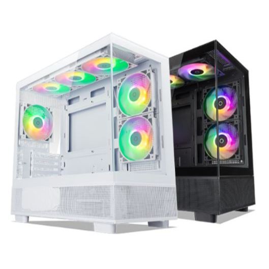 Tecware Infinity M ARGB M-Atx TG Case (Omni Link) Black | White ...