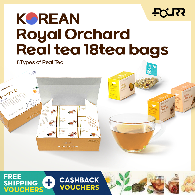 Korean Premium TEA / Royal Orchard 18EA / KOREA TEA | Shopee Singapore