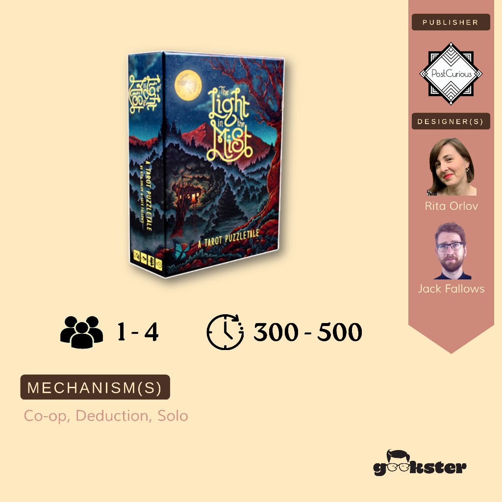 The Light in the Mist Board Game [Retail Edition] | Shopee Singapore