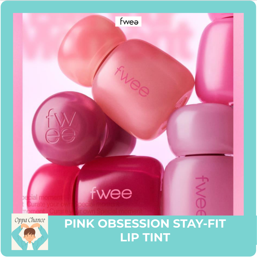 [Fwee] Pink Obsession Stay-Fit Lip Tint (20 colors) | Shopee Singapore