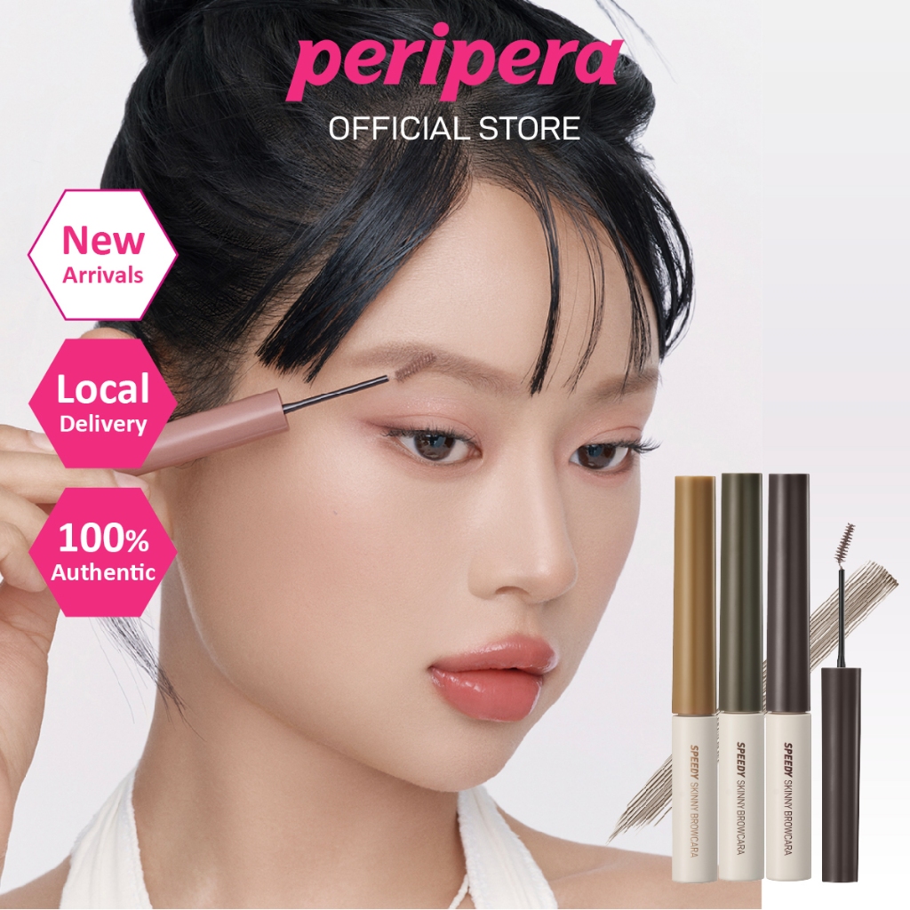 [PERIPERA] Speedy Skinny Browcara 3g (Brow mascara) | Shopee Singapore