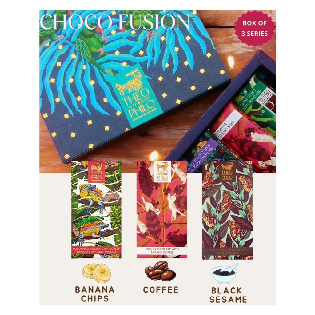 [BOX OF 3] Choco Fusion (Artisan HALAL Dark and Milk Chocolates ...