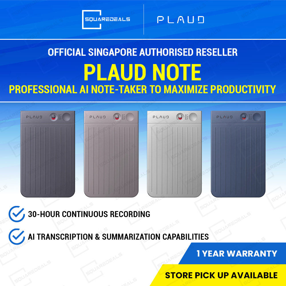 PLAUD NOTE AI ChatGPT Voice Recorder with Black Magnetic Case AI ...