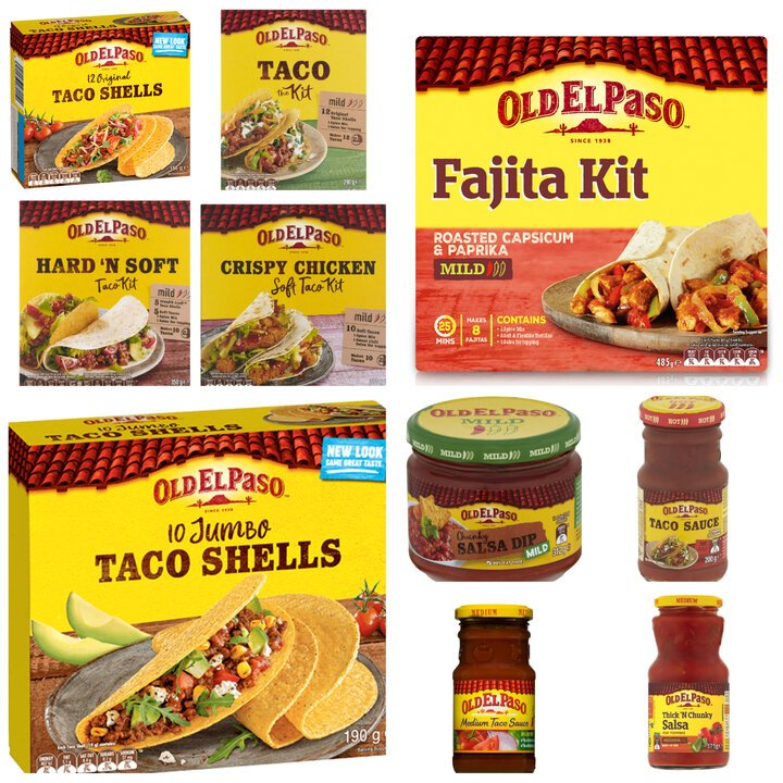 Old El Paso [Taco Shells / Taco Kit / Fajita / Salsa / Taco Sauce ...
