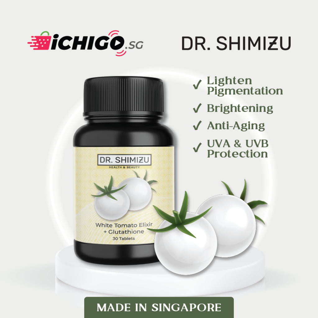 [Dr. SHIMIZU] White Tomato Elixir with Glutathione (30 tablets ...