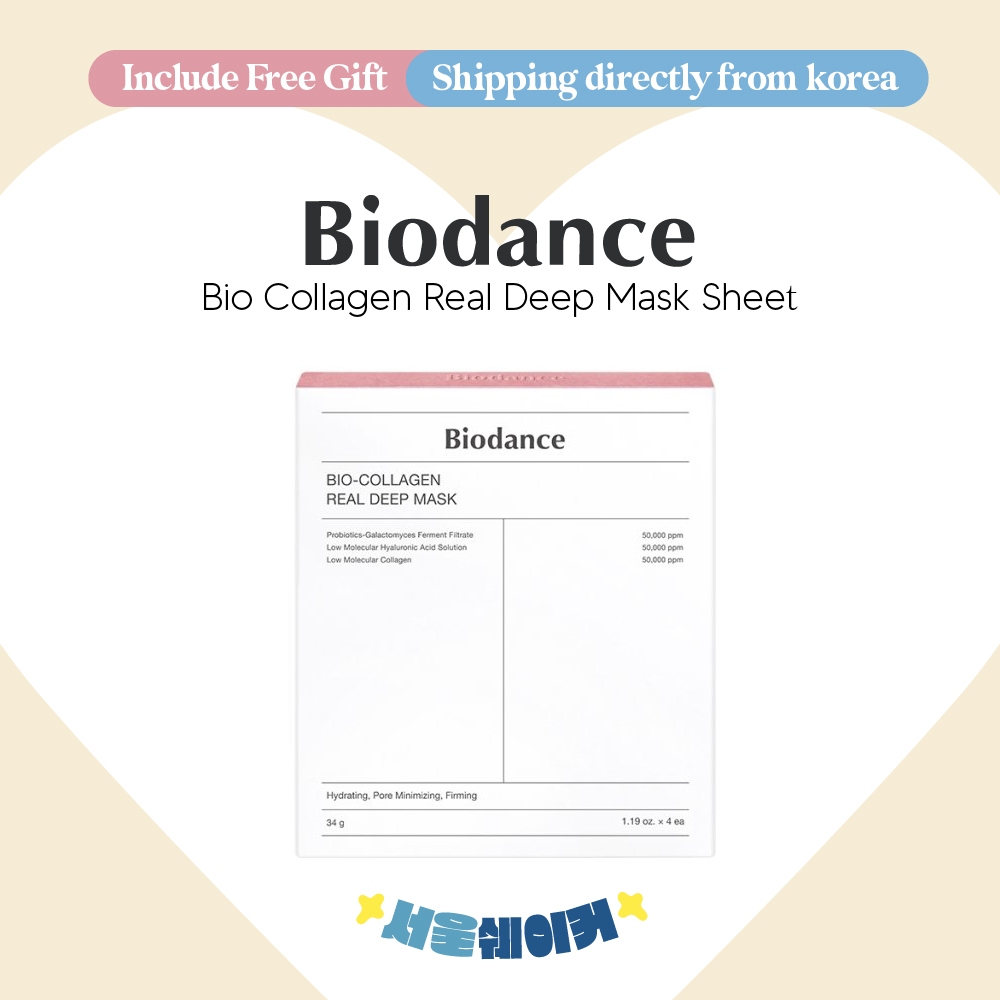 [Biodance] Bio Collagen Real Deep Mask Sheet 1ea/4ea/7ea | Shopee Singapore