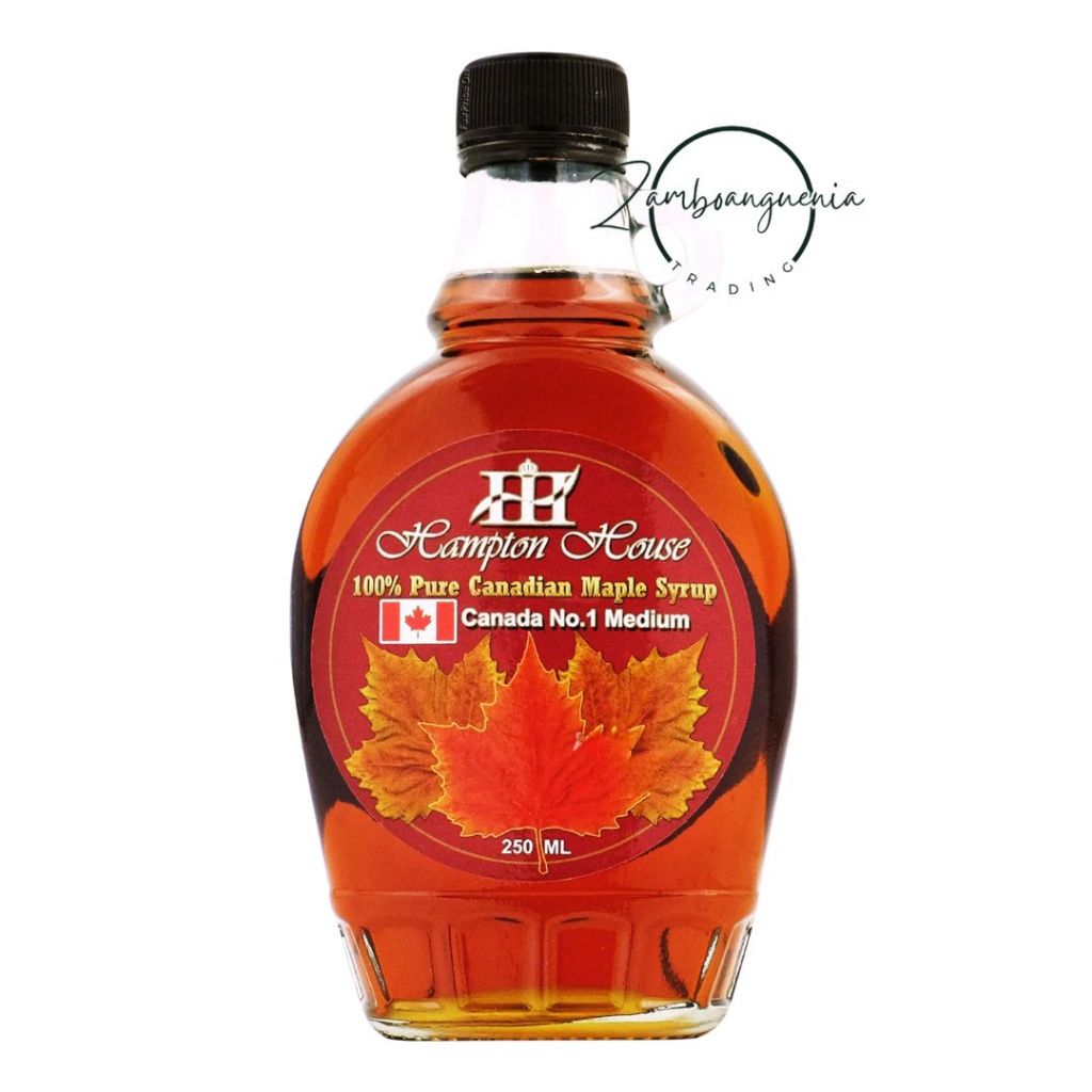 HAMPTON HOUSE 100% Pure Canadian Maple Syrup (250mL) [SG] | Shopee ...