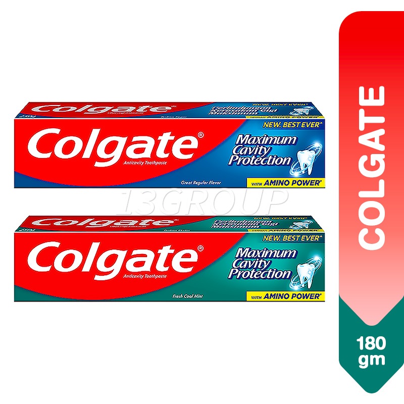 Colgate Maximum Cavity Protection Toothpaste, 180g (m3) | Shopee Singapore