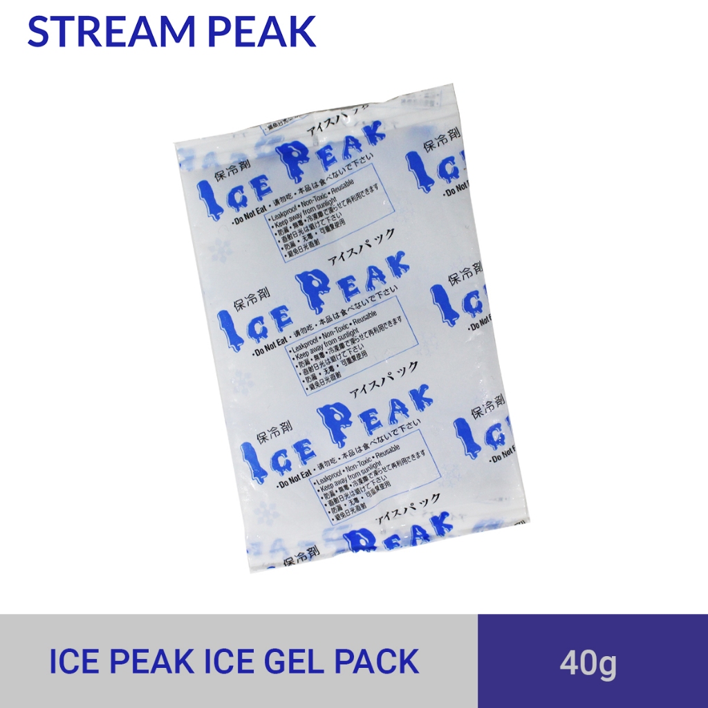 Ice Gel Pack 40g 5 / 10 / 30 pcs Japan Grade, Food Safe, Baby Food ...