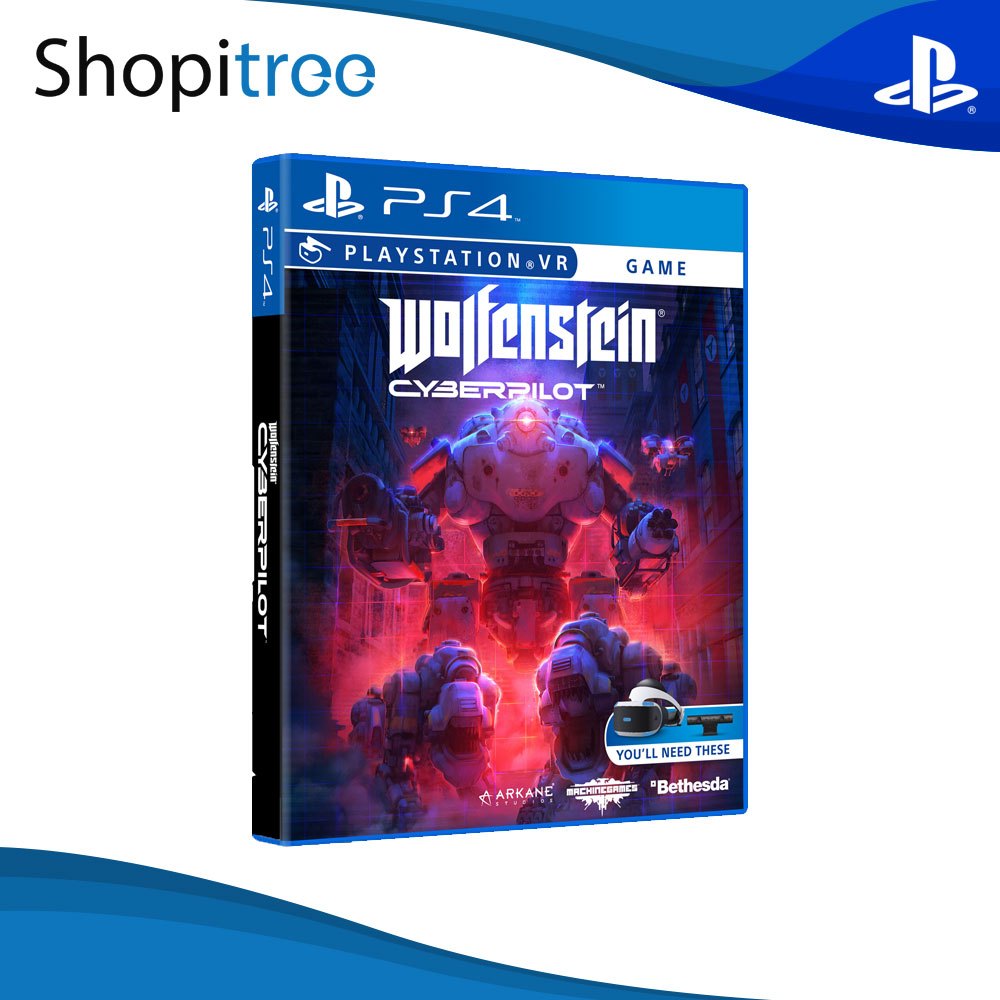 PS4 Wolfenstein Cyberpilot VR Shopee Singapore