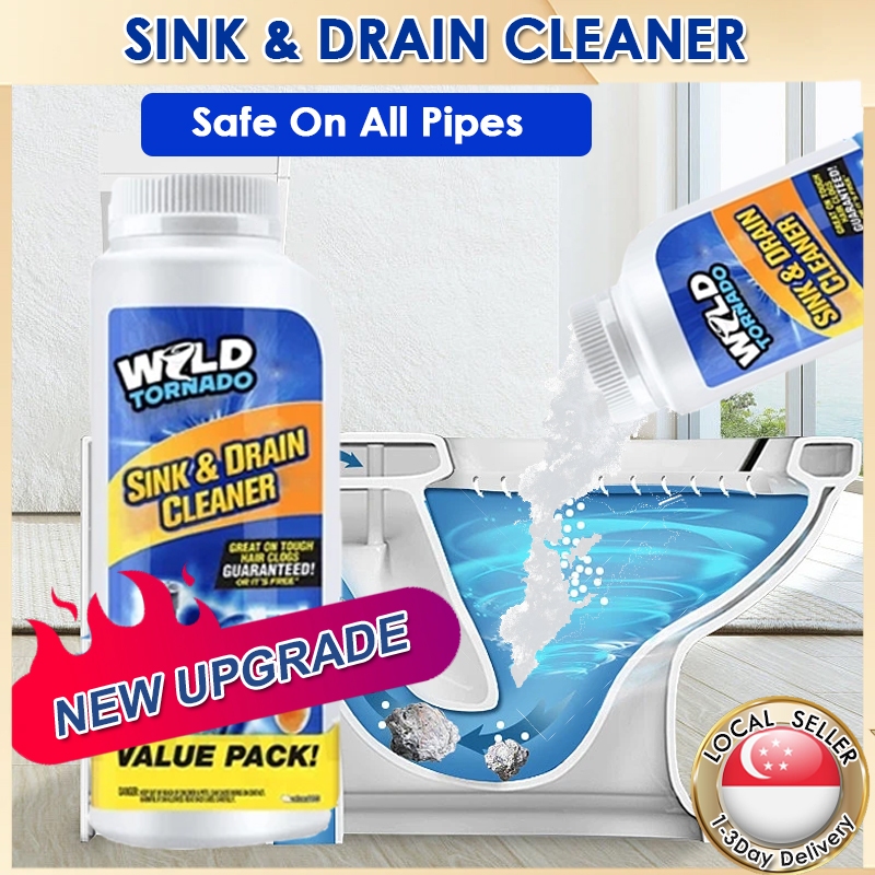🇸🇬【SG stock】Sink Drain Cleaner Chemical for Kitchen Toilet Pipe ...