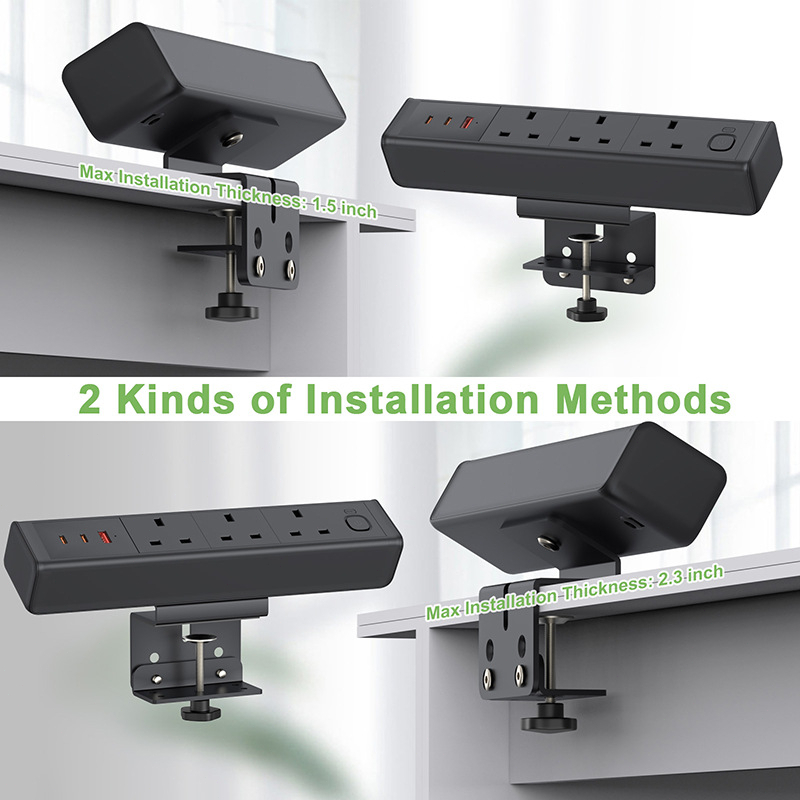 [SG] Office Power Strip: 3 Universal Sockets w/ 65W USB-C Fast Charging ...