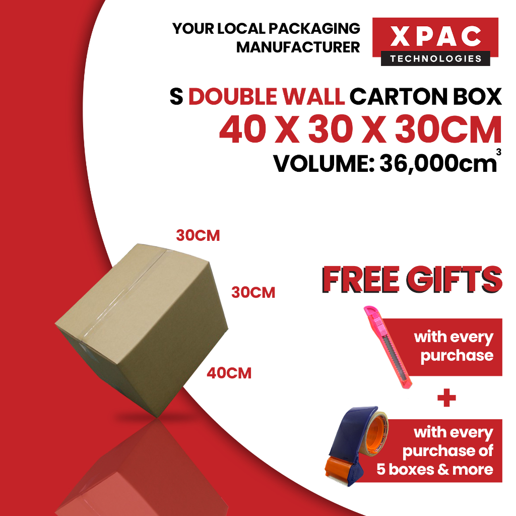 📦 Double Wall Carton Box S Bubble Roll Bundle | Moving Boxes | Storage ...