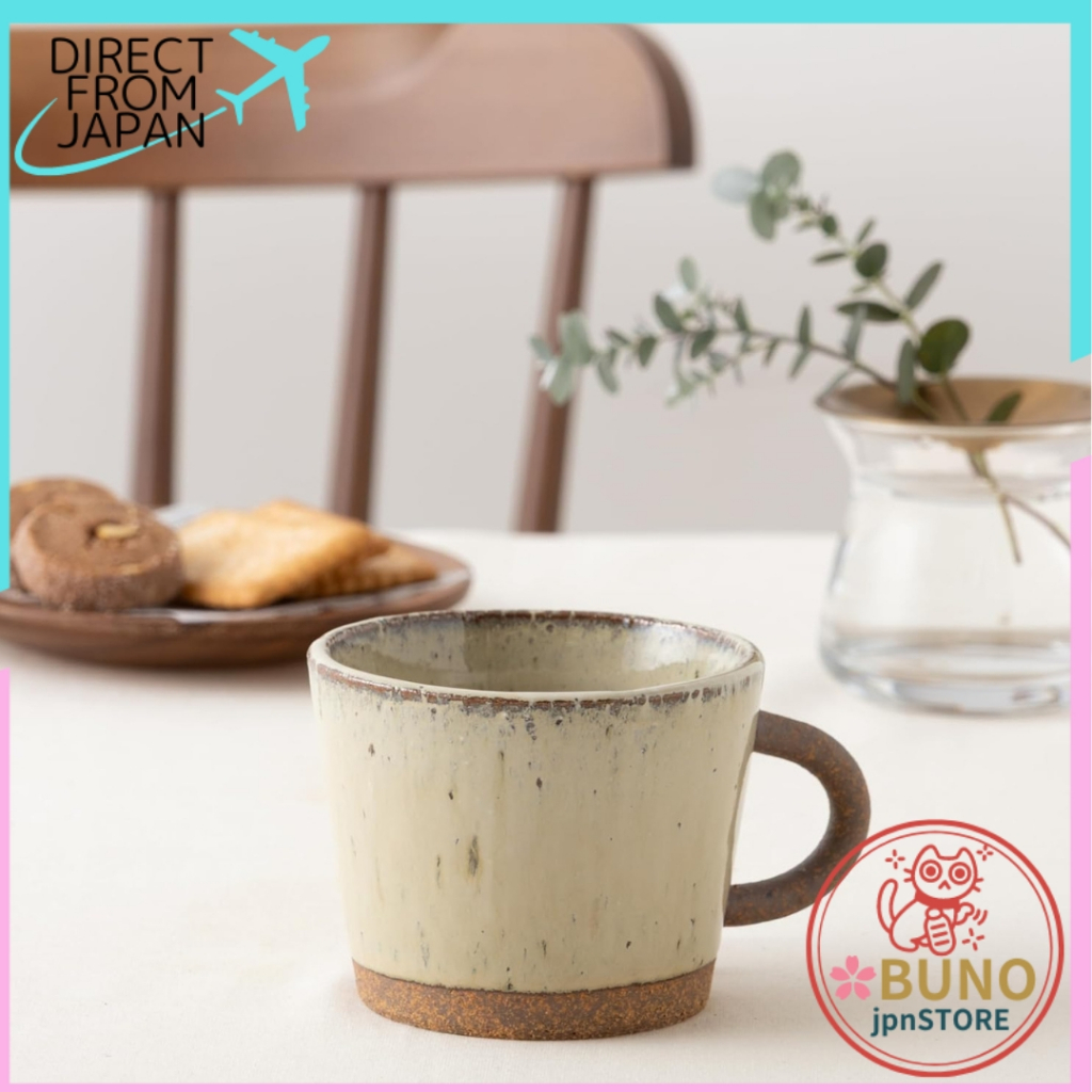 Koyo Pottery Mug Cup Japanese Tableware Stylish Oasis Toraip Mag Sand ...