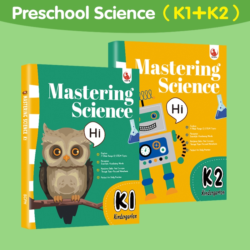 [SG STOCK] Mastering Science For Preschoolers - Kindergarten Workbooks K1 K2 toddler toys and ...