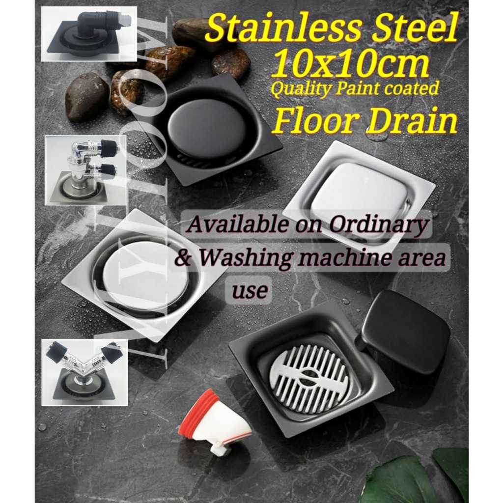 Modern Colorful Floor Drain/Bathroom Floor Drain/Floor Trap/Washing ...