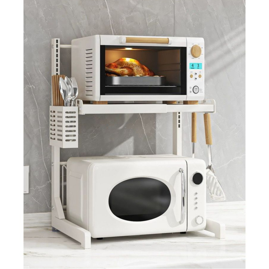 *SG Stock* Height/Length Adjustable Microwave Oven Rack Oven Shelf Oven ...