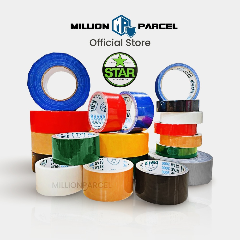 STAR 2000 Cloth Tape | Duct Tape | Adhesive Tape | Opp Tape | Color ...