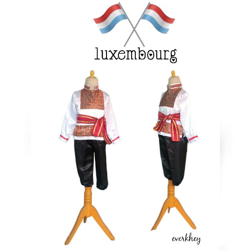 Luxemburg Boy/Limbourg Country Clothes for Children and Adults ...